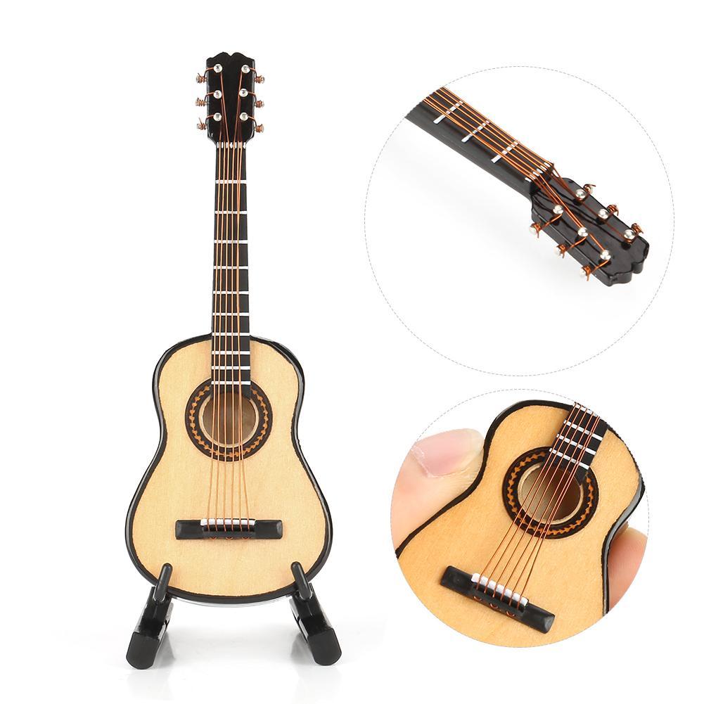 Miniature Wooden Guitar Model — Musicwaker