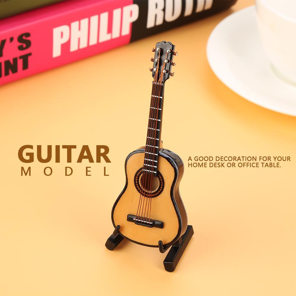 Miniature Wooden Guitar Model — Musicwaker